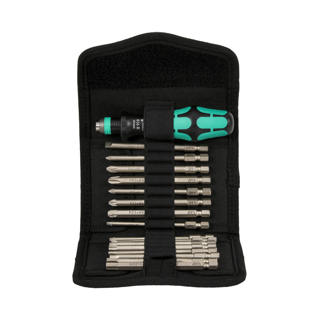 Wera Multi-bit Screwdriver: 17 pieces (PN# 05059295001) | AutomationDirect