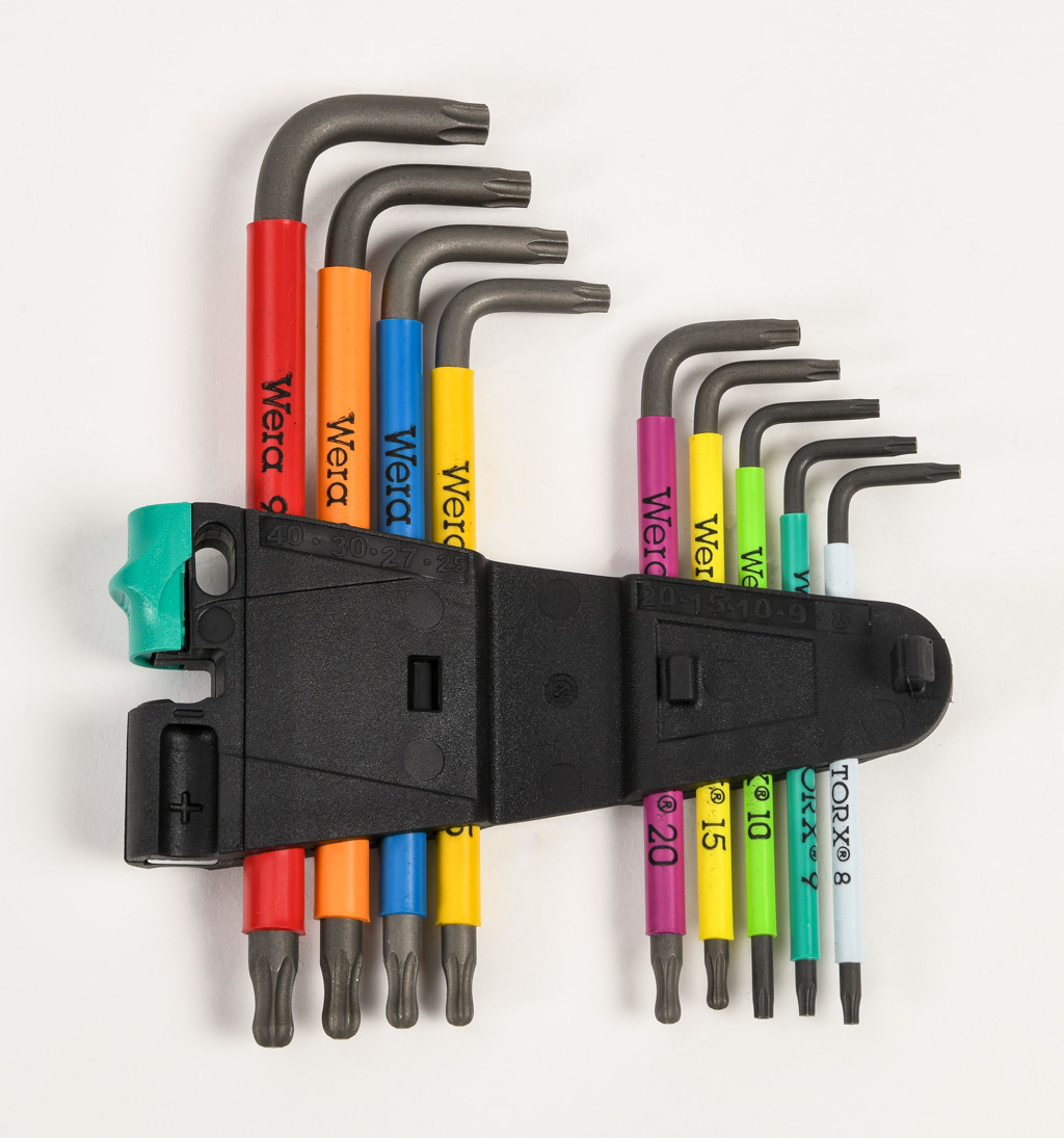 Wera Torx Key Set: 9 pieces (PN# 05073599001) | AutomationDirect