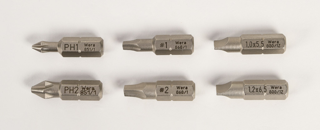 Wera Multi-bit Screwdriver: 6 pieces (PN# 05073661002) | AutomationDirect