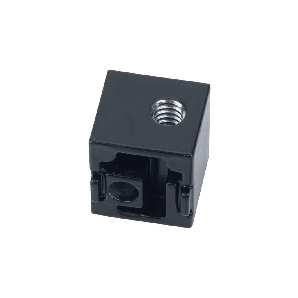 FATH Panel Mount Block: black, for T-slotted rail (PN# 162921 ...