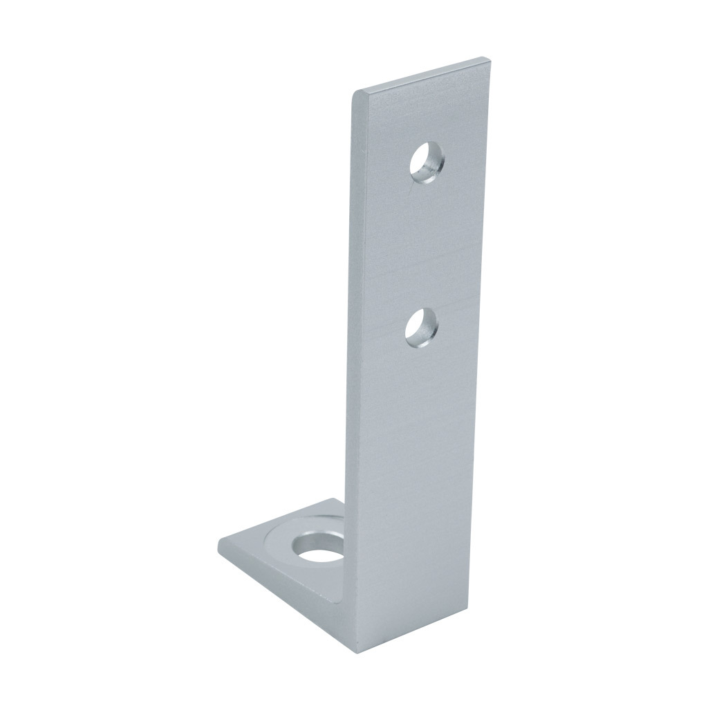 FATH Floor Bracket: silver, for T-slotted rail (PN# 162957 ...