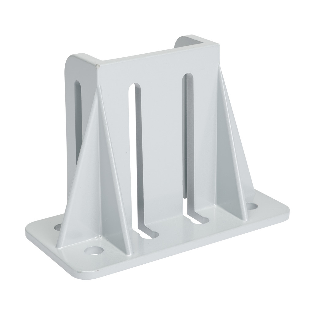 FATH Foot Console: silver, for T-slotted rail (PN# 166335 ...
