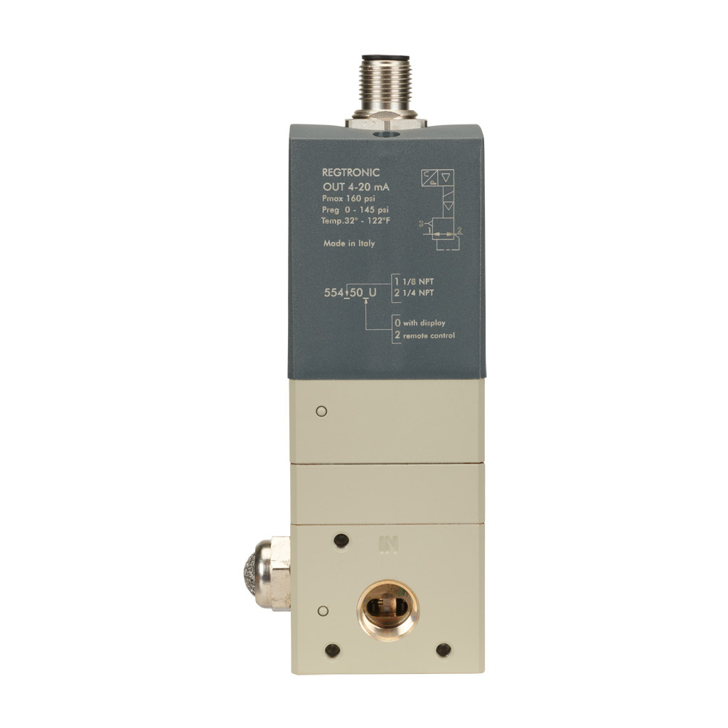 Metal Work Pneumatic Transducer: 4-20 mA, 0-5 VDC or 0-10 VDC input, 4 ...