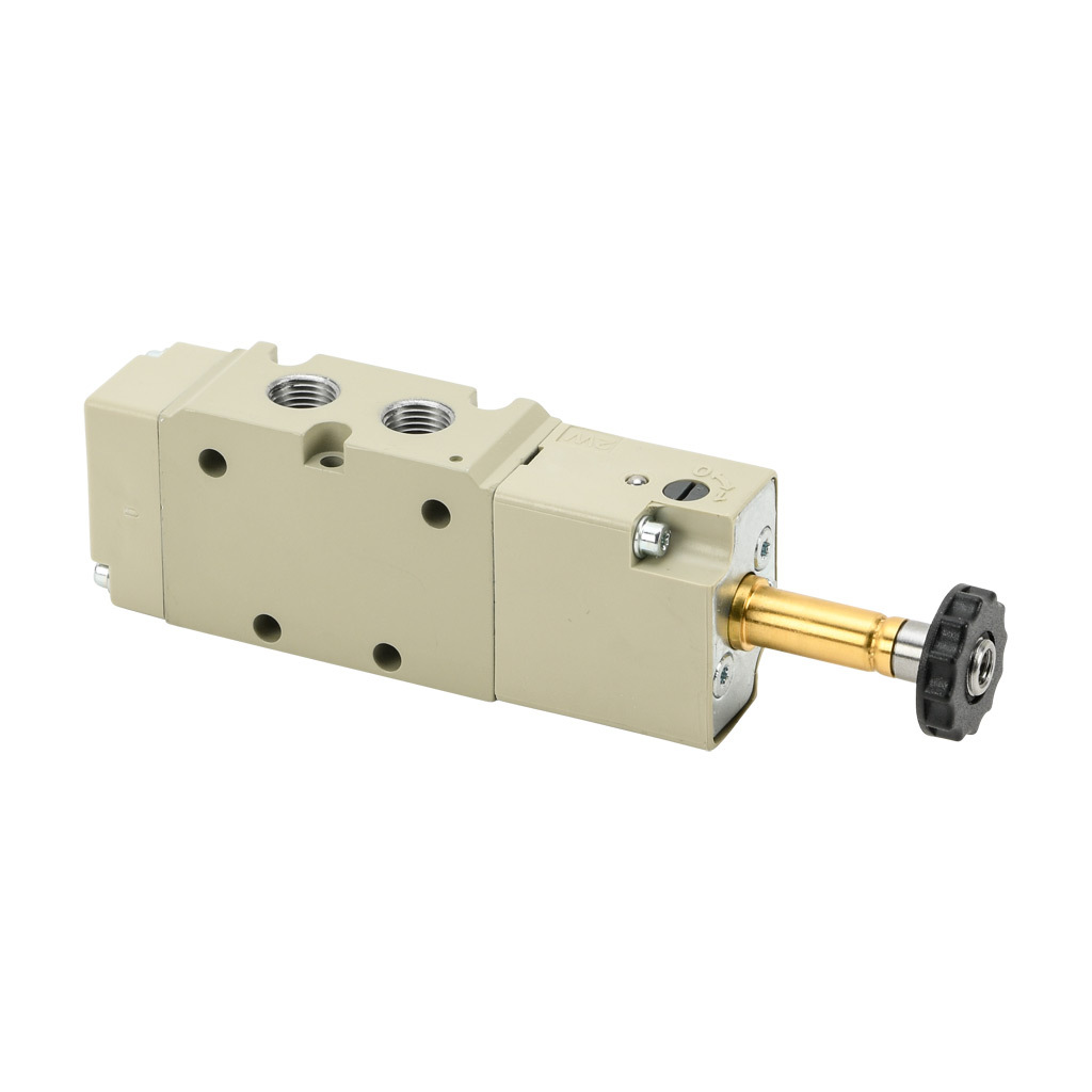 Air Solenoid Valve: 5-port (4-way) (PN# 7010021100U) | AutomationDirect