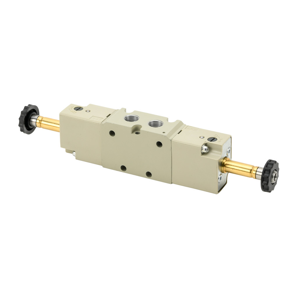 Air Solenoid Valve: 5-port (4-way) (PN# 7010021200U) | AutomationDirect