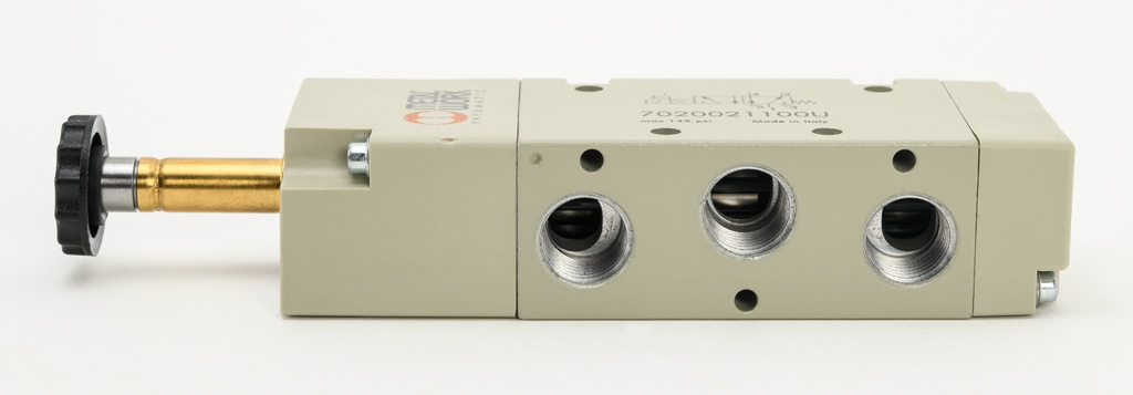 Air Solenoid Valve: 5-port (4-way) (PN# 7020021100U) | AutomationDirect