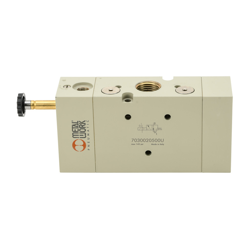 Air Solenoid Valve: 3-port (3-way) (PN# 7030020500U) | AutomationDirect
