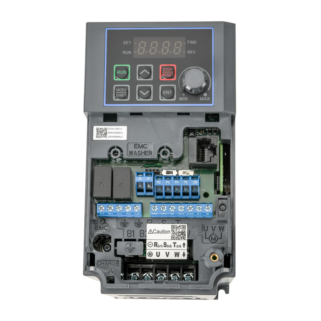 IronHorse AC General Purpose Drive: 230 VAC, 1/2hp with 3-phase input, 1/6hp with 1-phase input ...