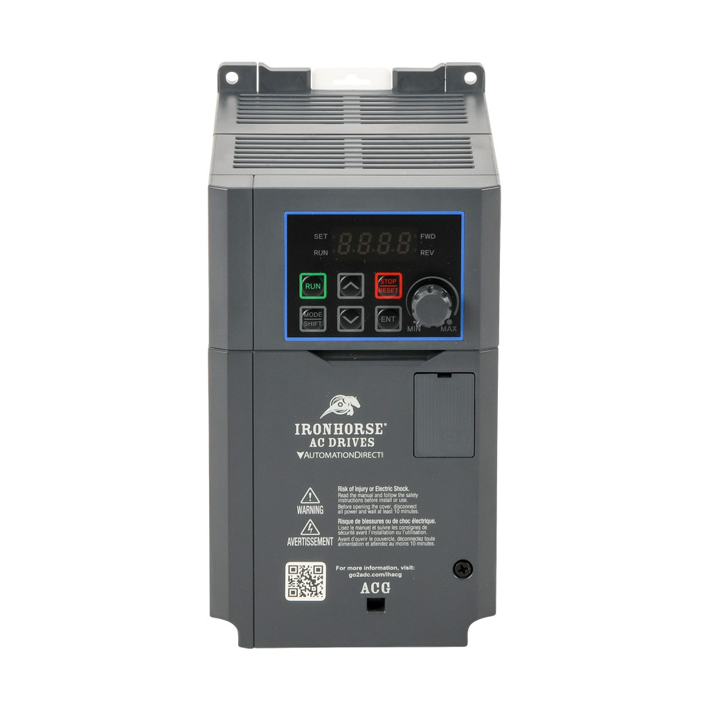 IronHorse AC General Purpose Drive: 230 VAC, 2hp with 3-phase input ...
