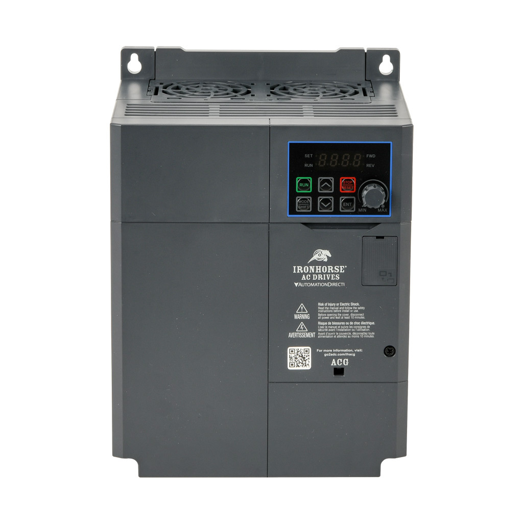IronHorse AC General Purpose Drive: 460 VAC, 7-1/2hp with 3-phase input ...