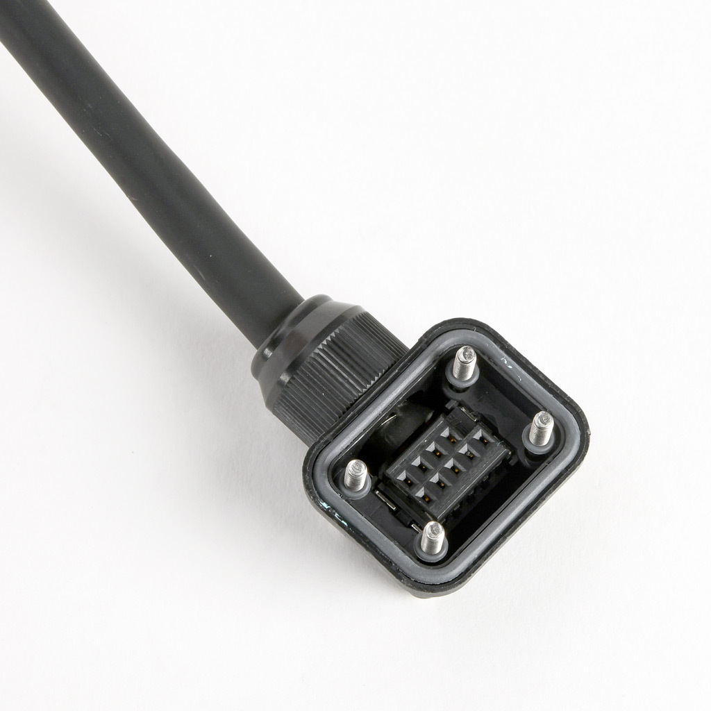 Cable: for all LS Electric PHOX series drives, 16.4ft/5m cable length ...