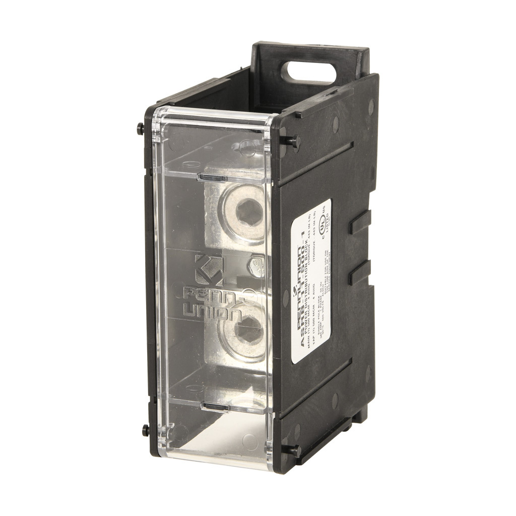 Splicer/Reducer Block: open, 380A, 1-pole, UL 1953 listed (PN# ASRB-11 ...
