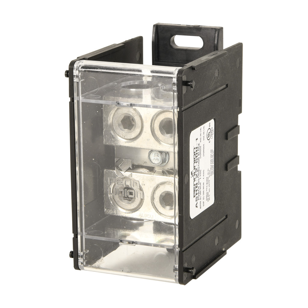 Splicer/Reducer Block: open, 760A, 1-pole, UL 1953 listed (PN# ASRB-22 ...