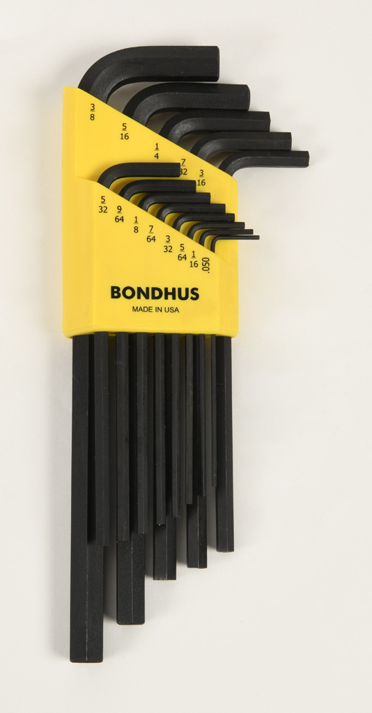 Bondhus ProGuard Hex Key Set: 22 pieces (PN# BH22199) | AutomationDirect