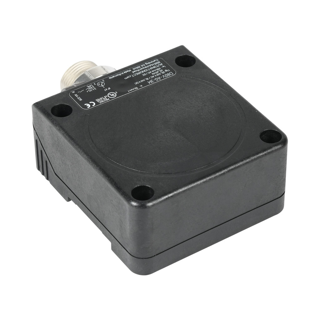 Inductive Proximity Sensor: 80 x 40 x 92mm body, 50mm range (PN# D80V ...