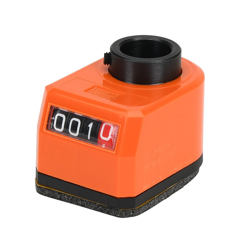 Elesa Position Indicator: 4-digit mechanical, IP65 (PN# DD51-AR-001.0-S) | AutomationDirect