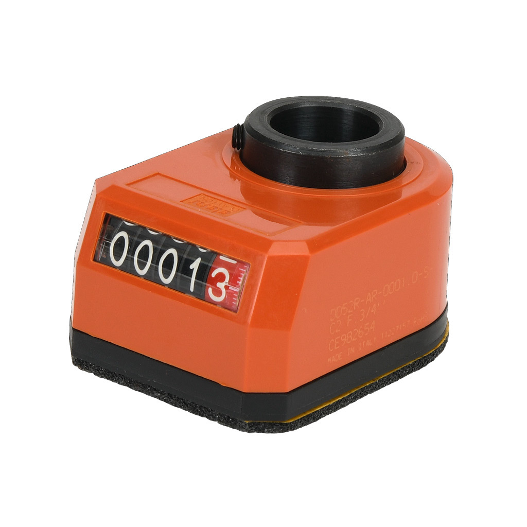 Elesa Position Indicator: 4-digit mechanical, IP65 (PN# DD52R-AR-0001.0-S34) | AutomationDirect