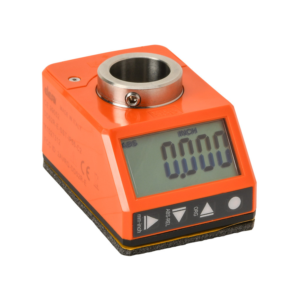 Elesa Position Indicator: 12mm 6-digit LCD, IP65 (PN# DD52RE-SST-IP65 ...