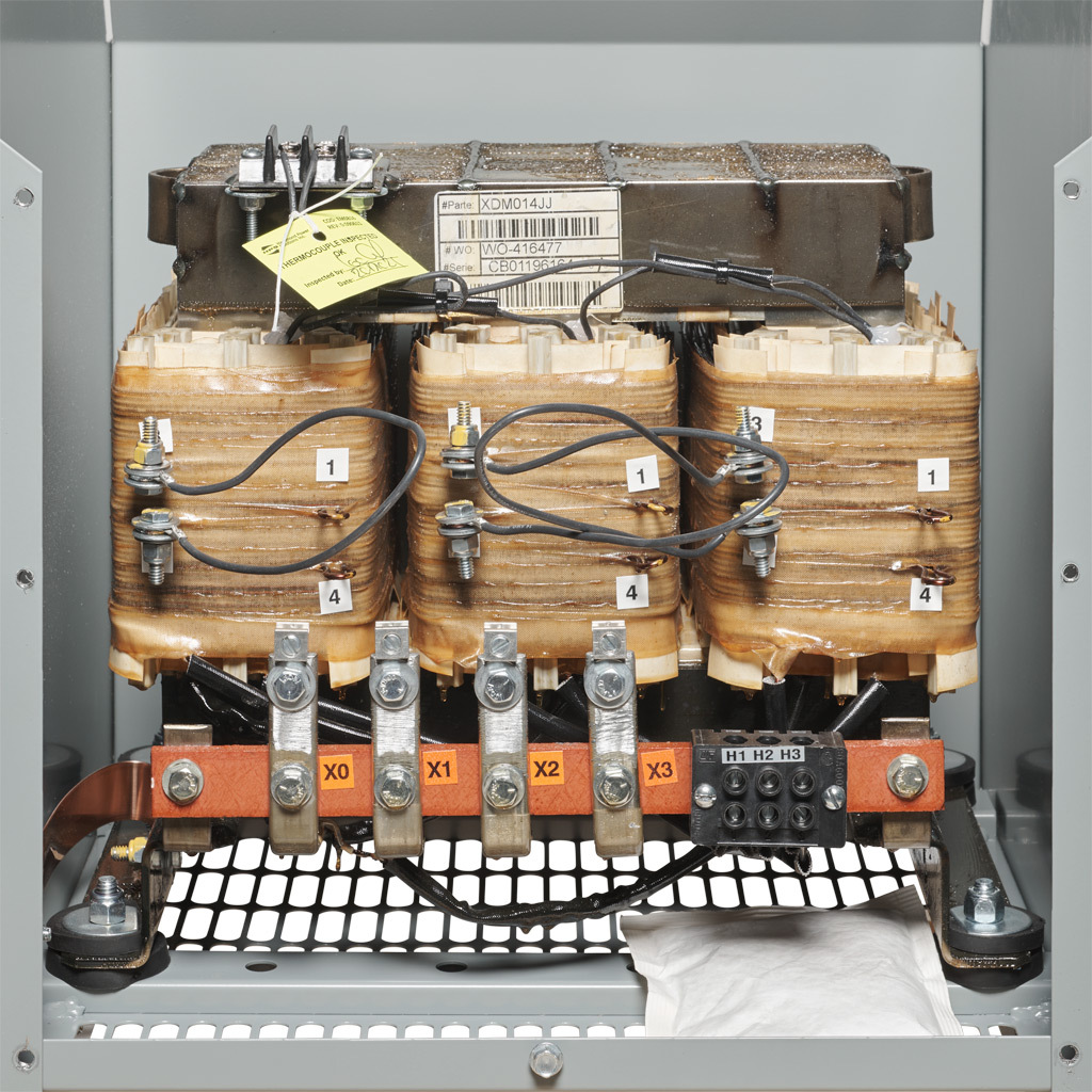 Drive Isolation Transformer: open core, 14 kVA (PN# DM014JJ ...