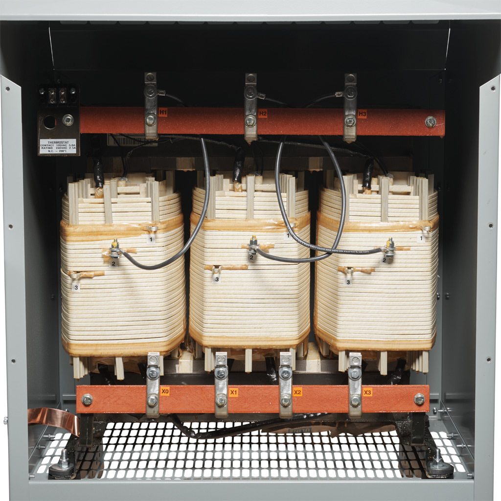 Drive Isolation Transformer: open core, 75 kVA (PN# DM075JJ ...