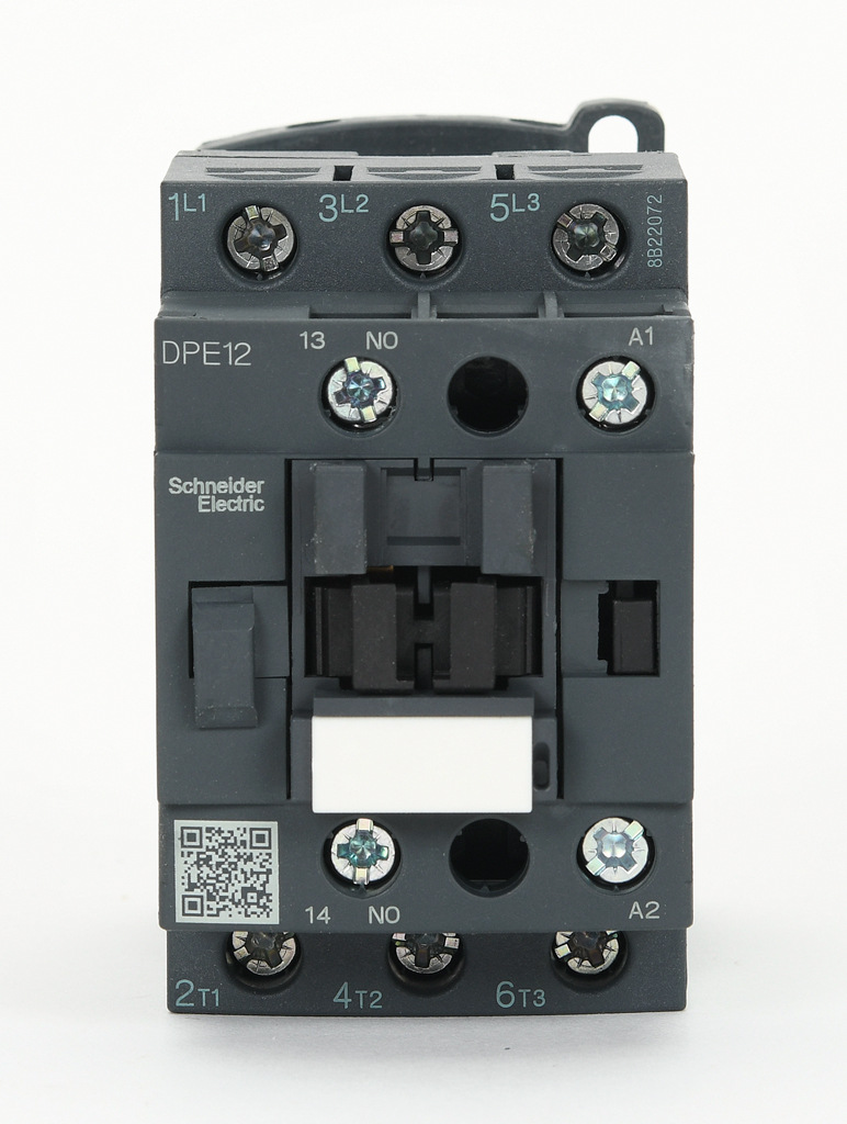 IEC Contactor: 12A, 24 VAC (50/60Hz) coil voltage (PN# DPE12B7) | AutomationDirect