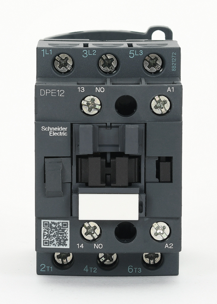 IEC Contactor: 12A, 240 VAC (50/60Hz) coil voltage (PN# DPE12U7 ...