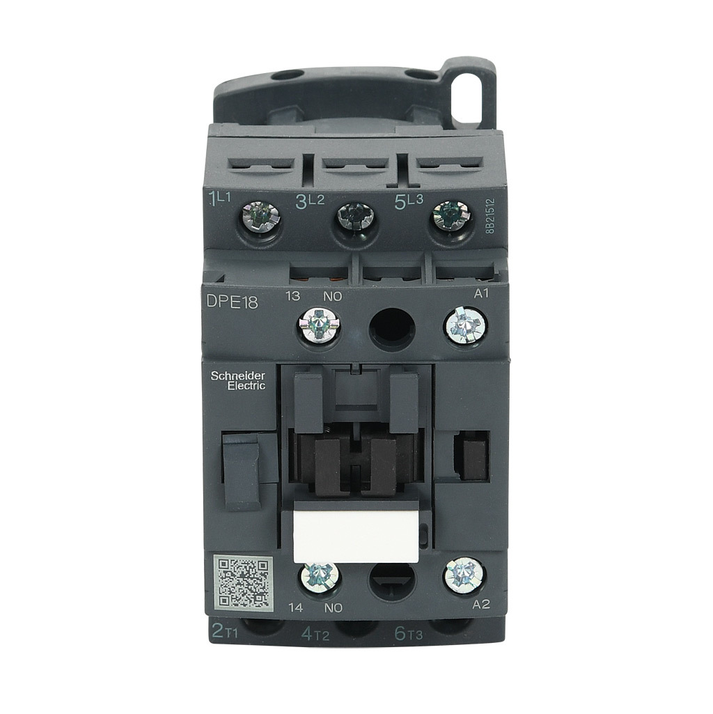 IEC Contactor: 18A, 120 VAC (50/60Hz) coil voltage (PN# DPE18G7 ...