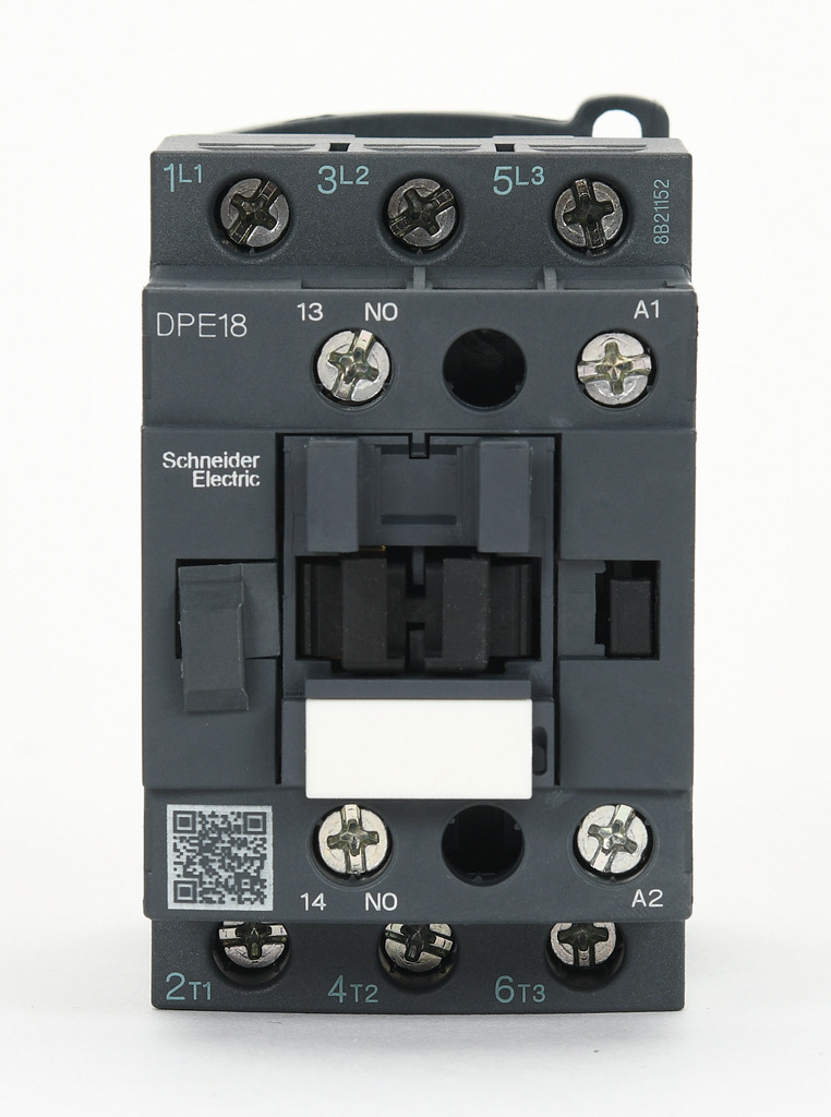 IEC Contactor: 18A, 240 VAC (50/60Hz) coil voltage (PN# DPE18U7 ...