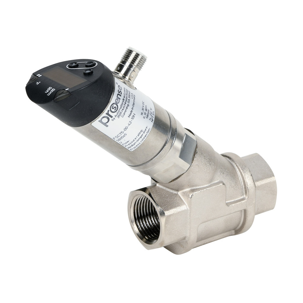 Liquid Digital Flow Sensor: 0 to 10 GPM (PN# FSC75-00-42-10H) | AutomationDirect