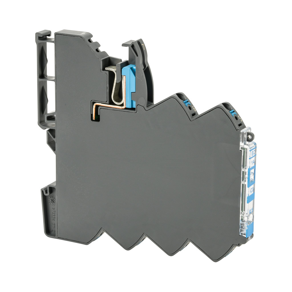Slim Circuit Protector: 1A, slow 1 curve (PN# GECP-1CH-1A) | AutomationDirect