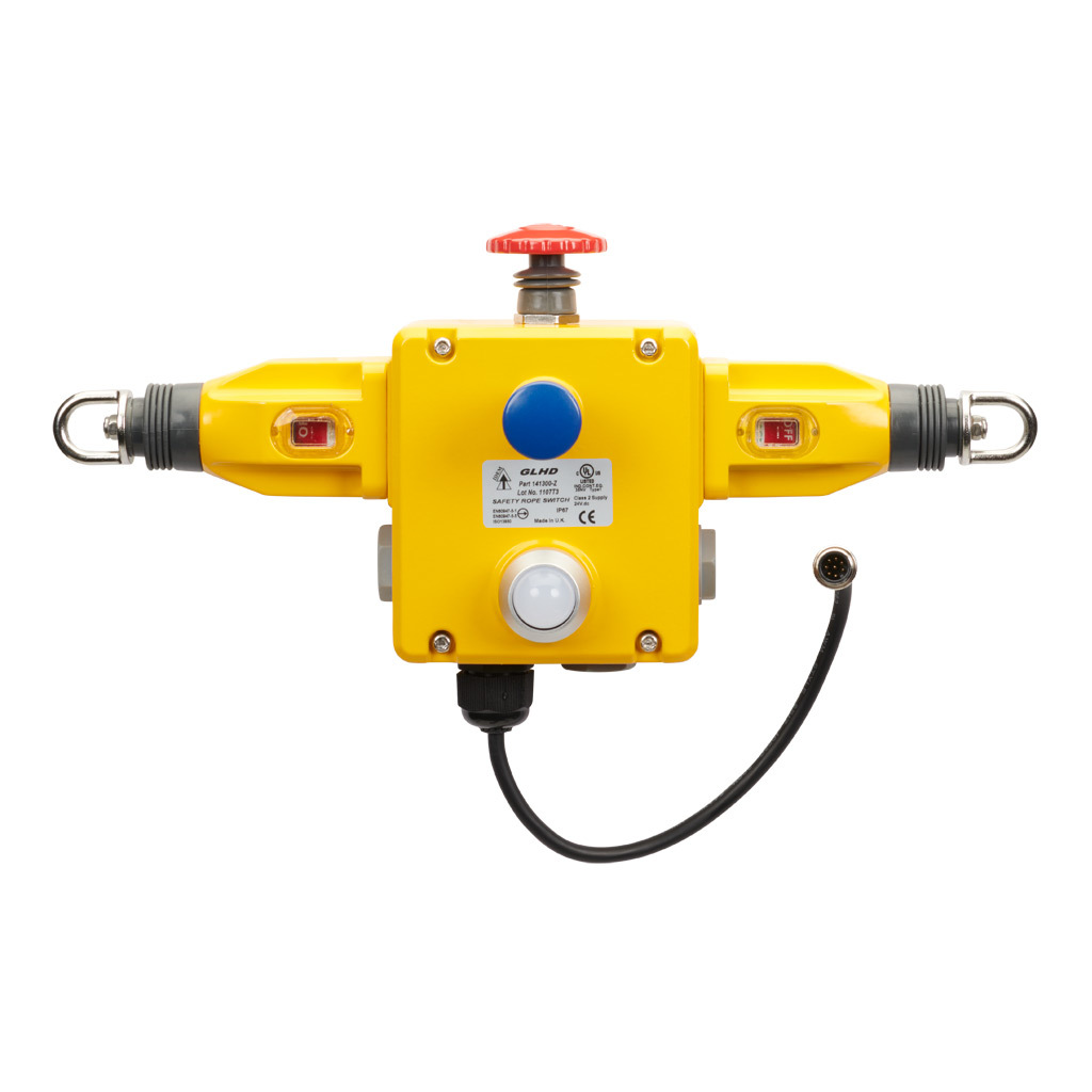 IDEM Z-Range Safety Switch: cable-pull interlock, 250m maximum pull ...