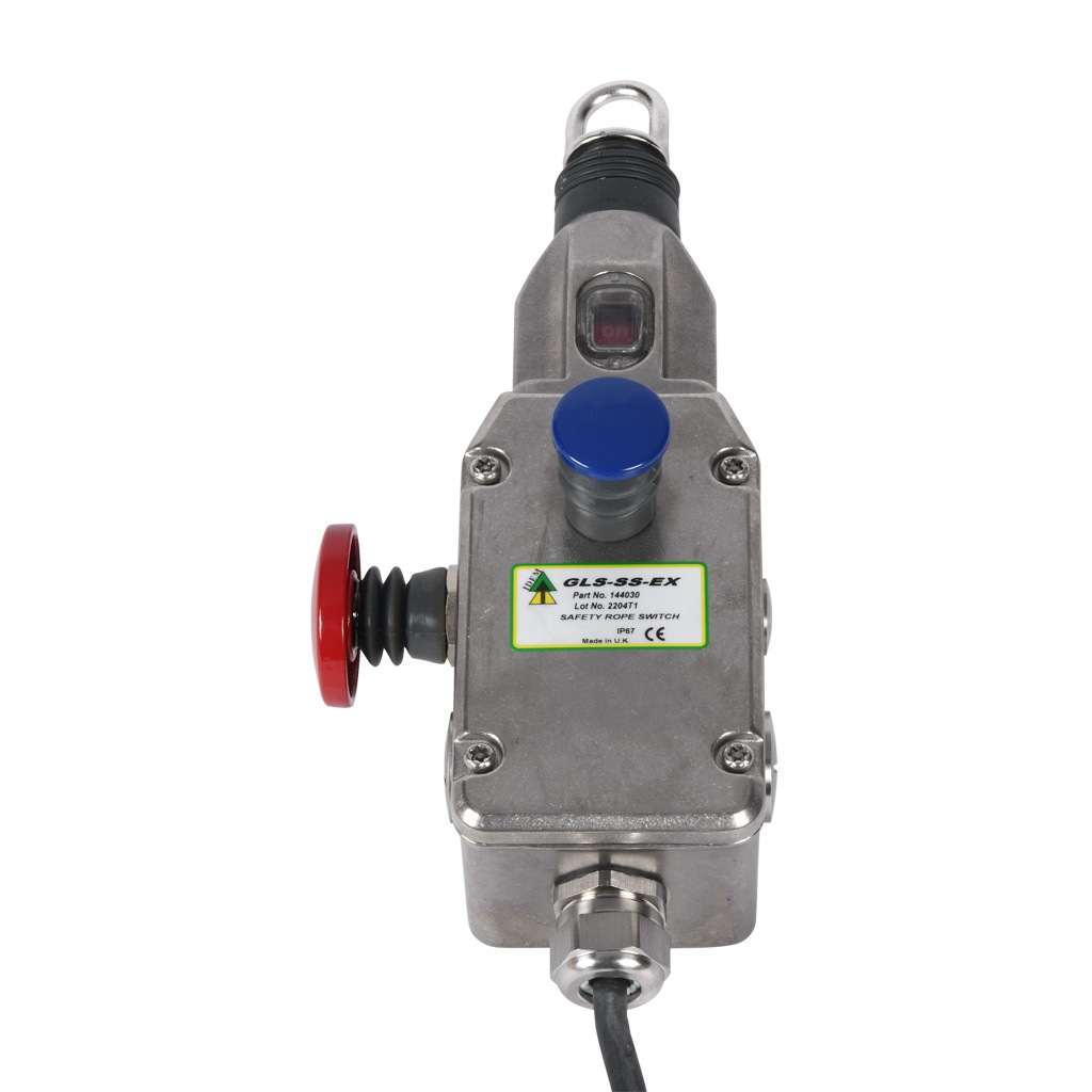 Safety Switch: cable-pull interlock, 100m (PN# GLS-SS-EX-144030 ...