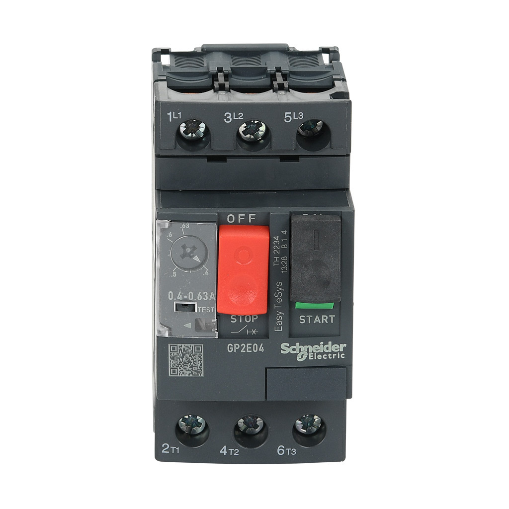 Motor Protector: 45mm frame, 0.40-0.63 adjustable (PN# GP2E04 ...