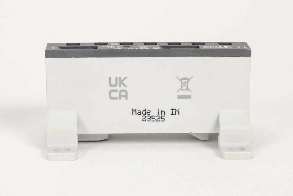 Terminal Block: enclosed, 85A, 1-pole, UL 1059 recognized (PN# GPB1 ...