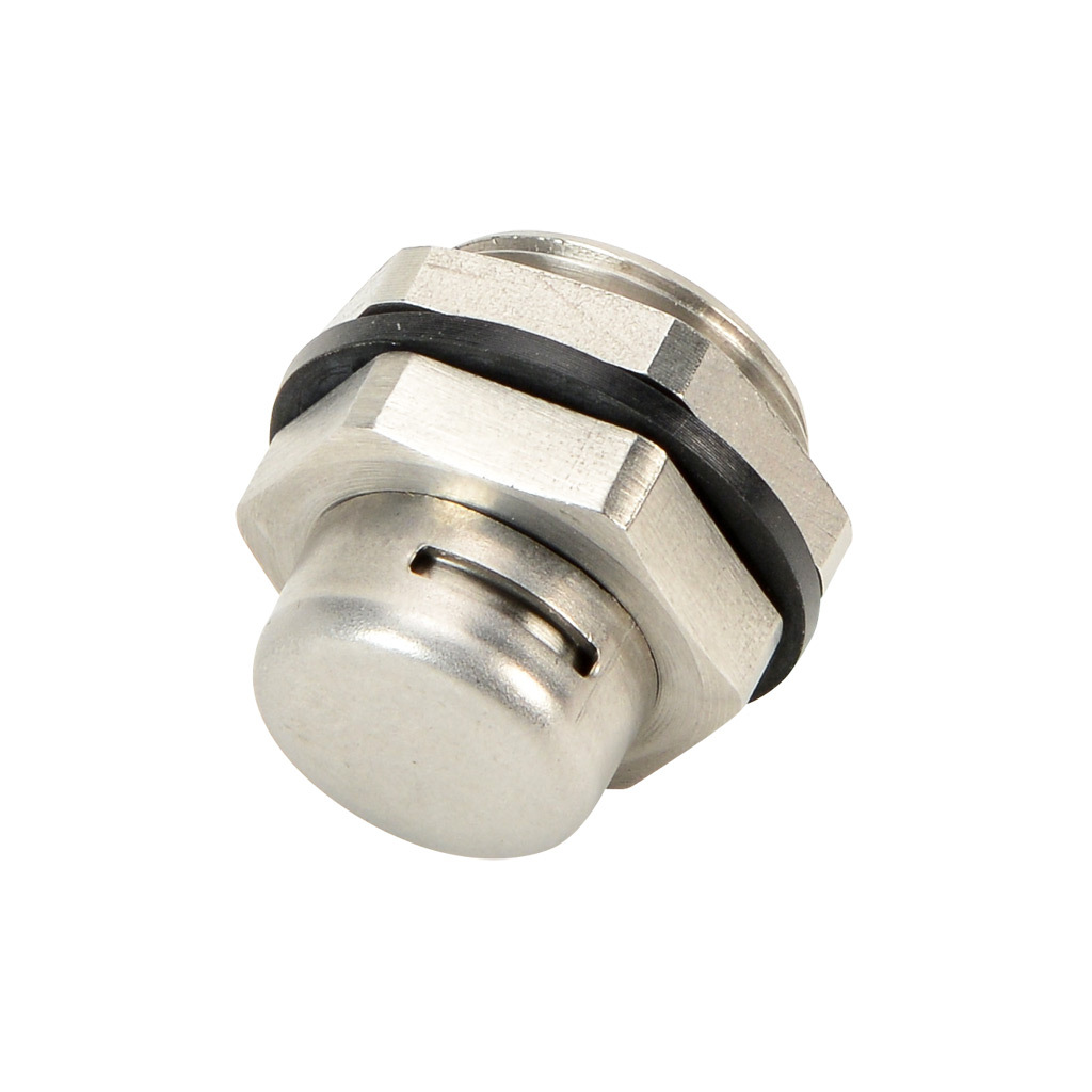 Pressure Relief Vent Plug: M20 x 1.5mm thread type, stainless steel (PN ...