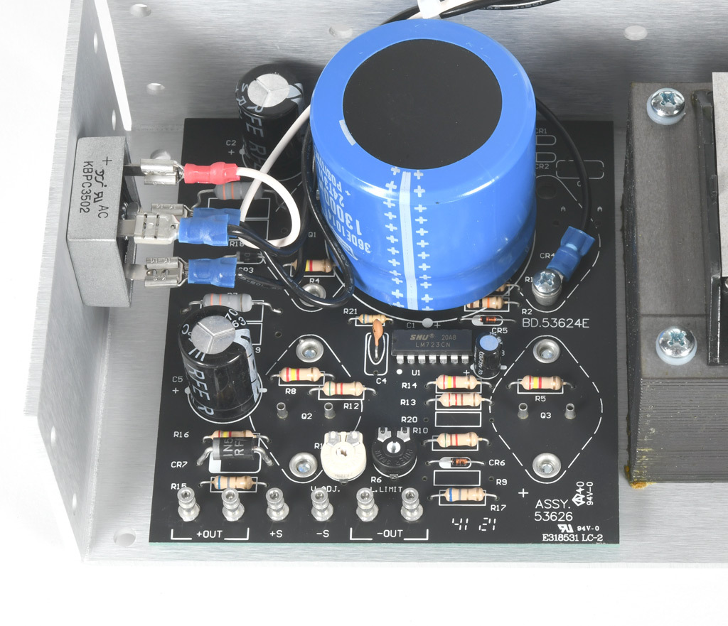 Regulated Linear Power Supply: Output: 24 VDC @ 4.8A/115W (PN# IHD24-4. ...