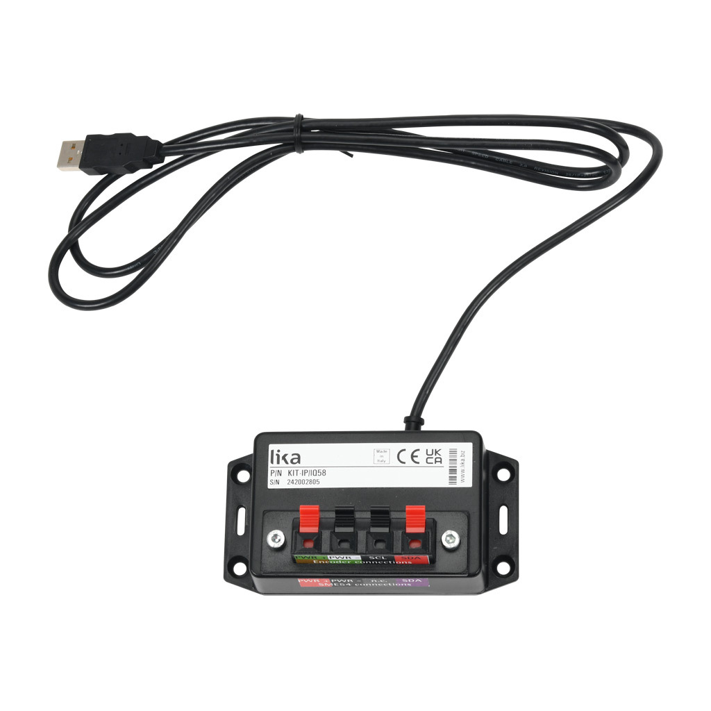 Cable: for Lika Electronic AQ58 and AQ59 series encoders, 4.9ft/1.5m ...