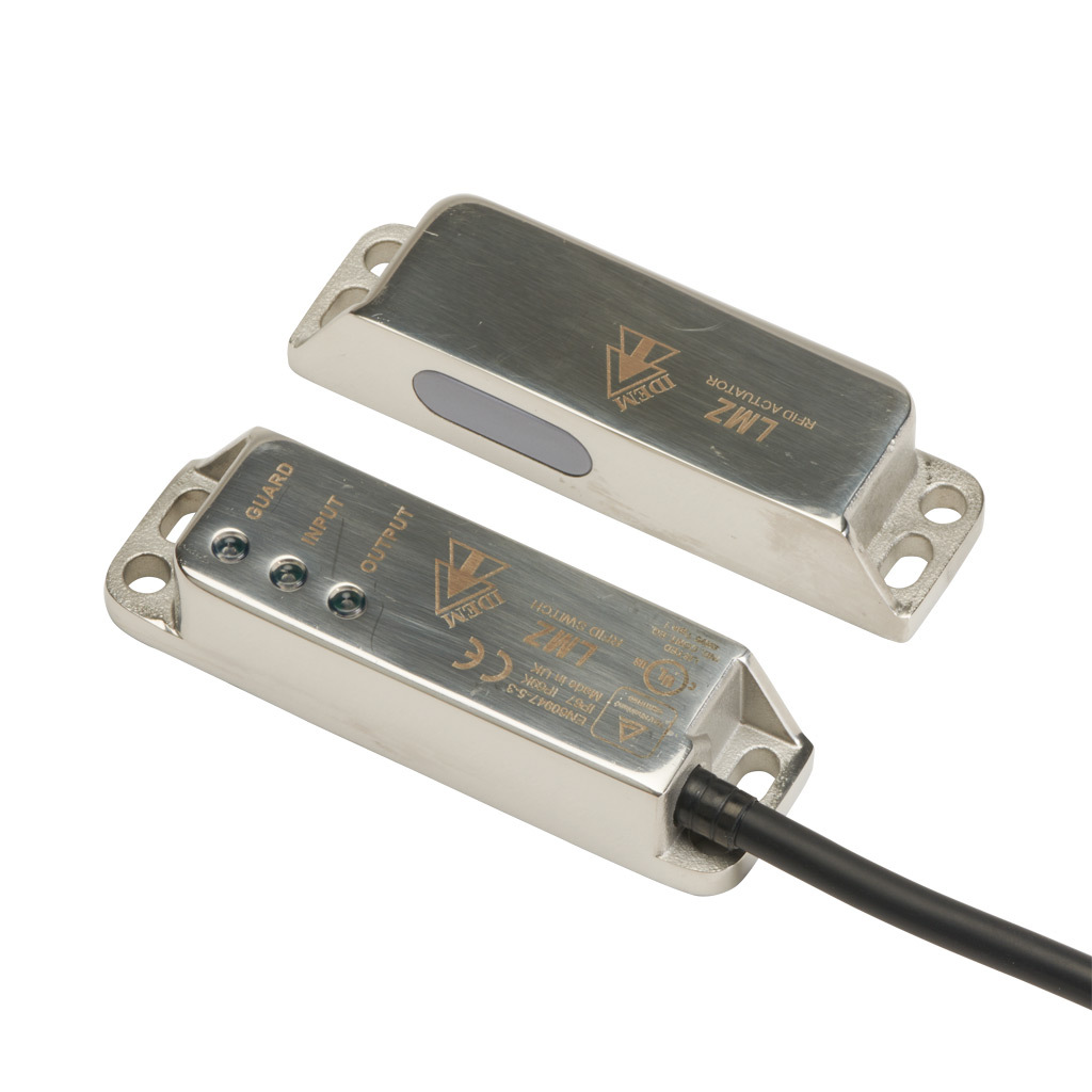 IDEM Z-Range Safety Switch Set: non-contact master coded RFID (PN# LMZ ...