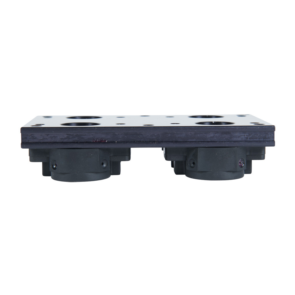 V-carriage: anodized aluminum/steel, for SureMotion LVR-25 series guide ...