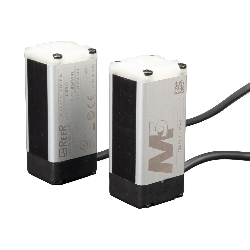 Muting Sensor: sender/receiver pair, for ReeR Safegate light curtains ...