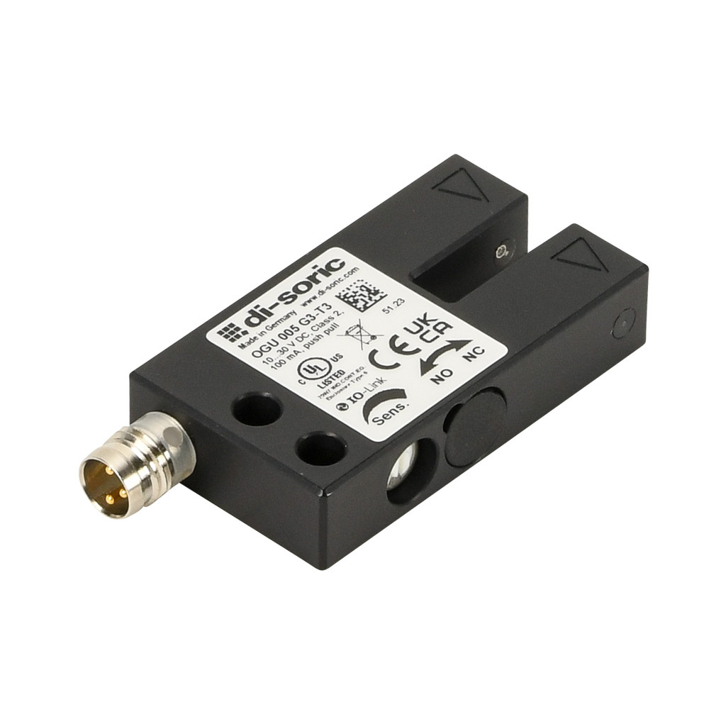 U-frame Photoelectric Fork Sensor: 0-5mm range, through-beam (PN ...