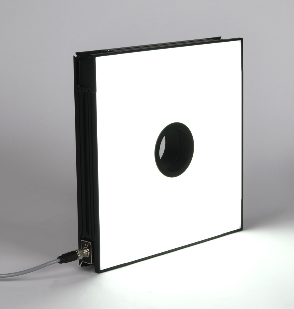 Machine Vision Lighting: flat dome light, white light emission (PN ...