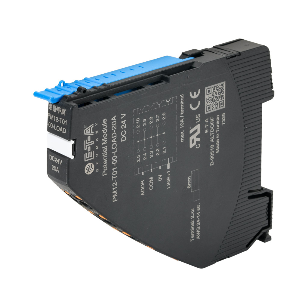 Modular Circuit Protector: load distribution, 20A (PN# PM-T01-00-LOAD ...