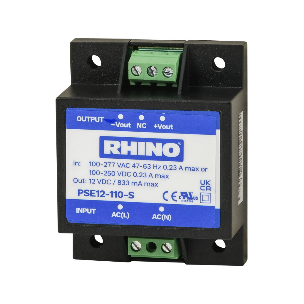 Switching Power Supply: 12 VDC out, Output: 12 VDC @ 0.8A/10W (PN ...