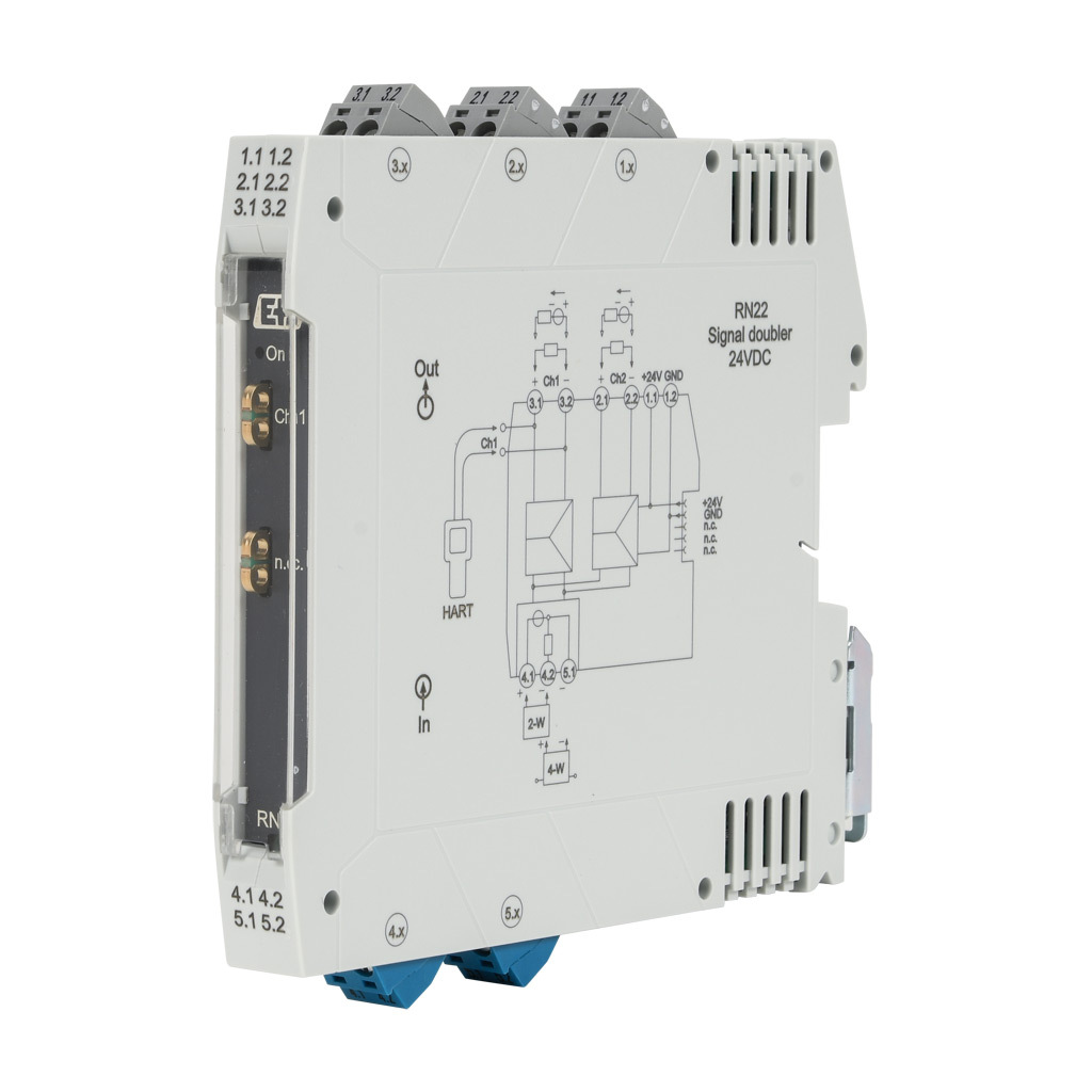 Isolator: intrinsically safe, analog input (PN# RN22-CB3A-LT) | AutomationDirect