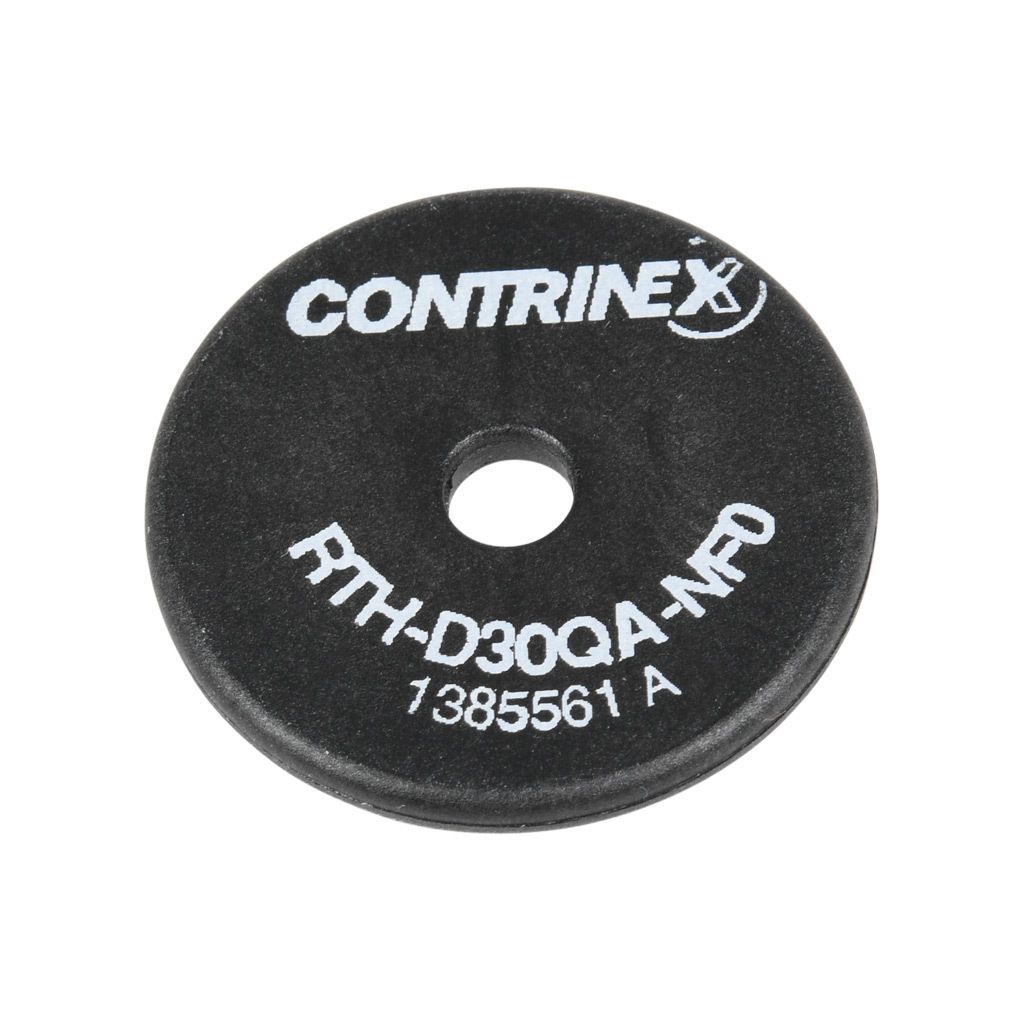 Basic RFID Tag: 30mm diameter, 13.56 MHz, 10/pk (PN# RTH-D30QA-NF0-901 ...