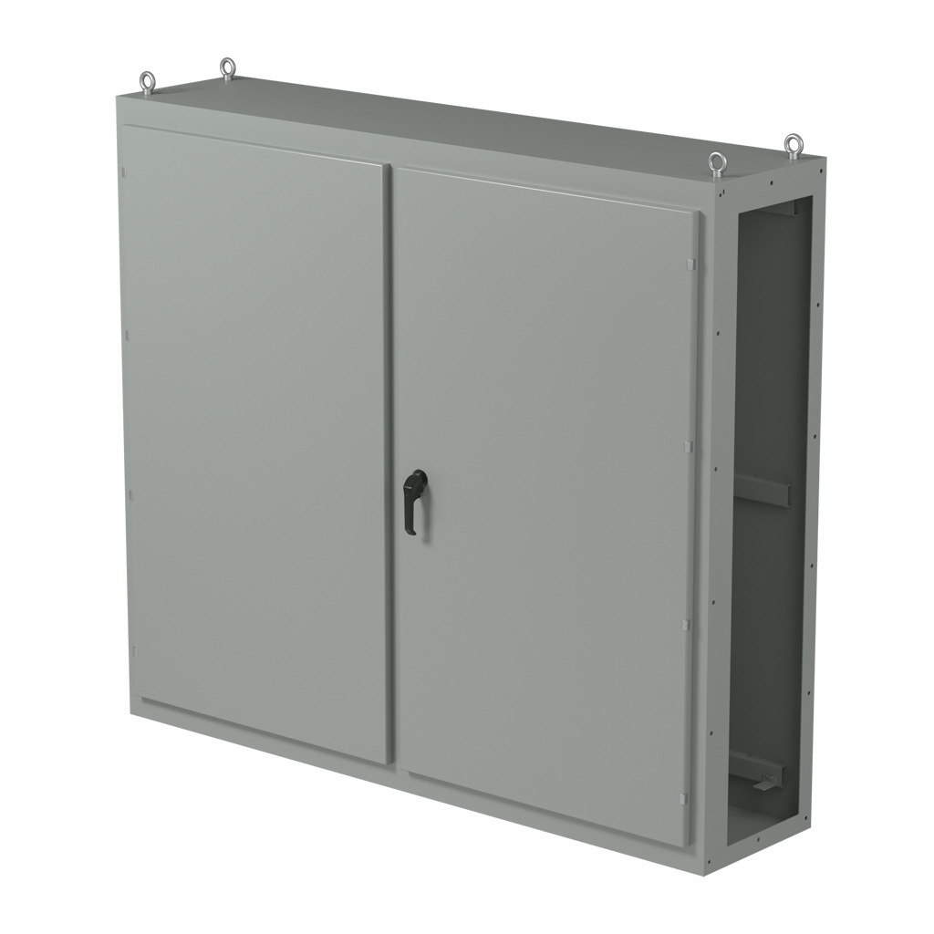 Enclosure Bay: 68 x 78 x 18in, freestanding, carbon steel (PN# SCE ...