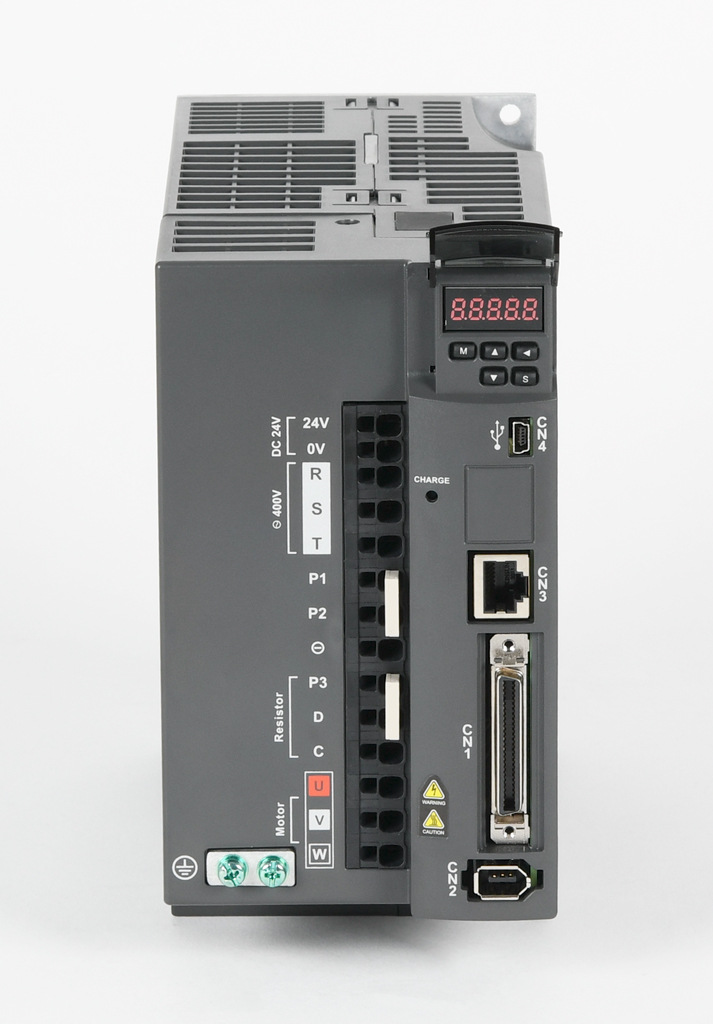 Servo Drive: Modbus RTU and ASCII, 750W, 460 VAC, 3-phase (PN# SV2A ...