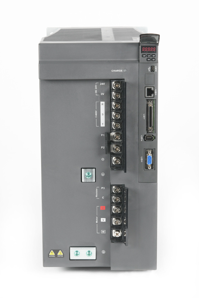 Servo Drive: Modbus RTU and ASCII, 15 kW, 460 VAC, 3-phase (PN# SV2A-4F00) | AutomationDirect