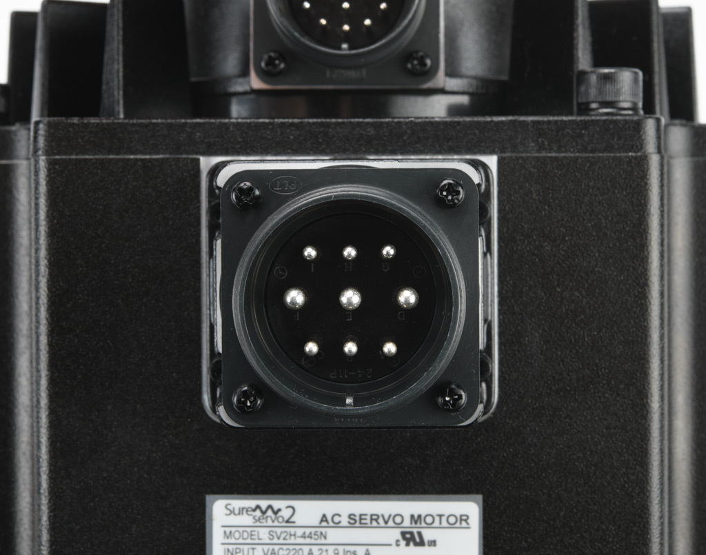 AC Brushless Servo Motor: high inertia, 4.5 kW (PN# SV2H-445N ...